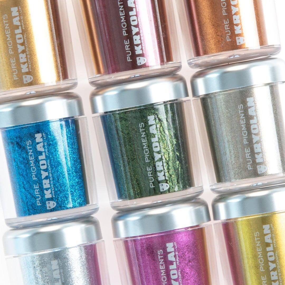 Kryolan | PURE PIGMENTS METALLIC, 3 GR | Beauty Art México