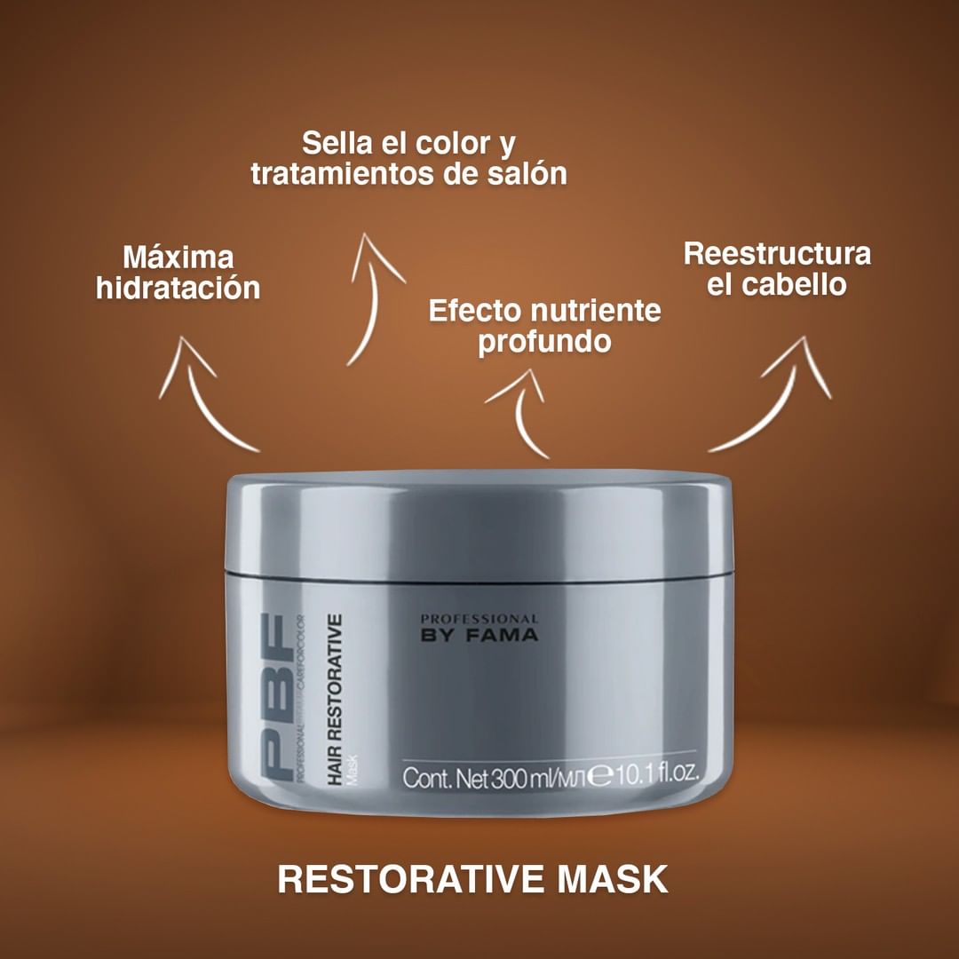 BY FAMA | CARE FOR COLOR PRO INSTANT HAIR MASK | Beauty Art México