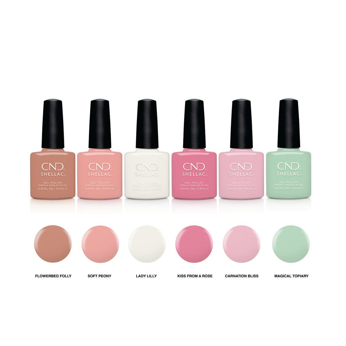 CND | SHELLAC FLOWERBED FOLLY, 7.3ML | Beauty Art México