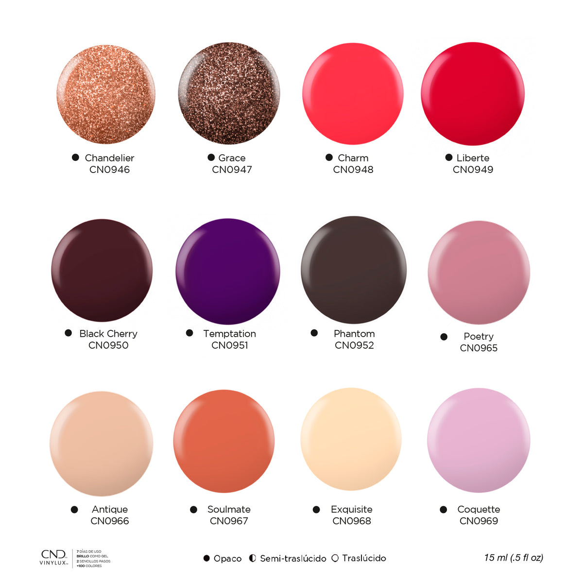 CND | VINYLUX LIBERTE #303, 15 ML | Beauty Art México